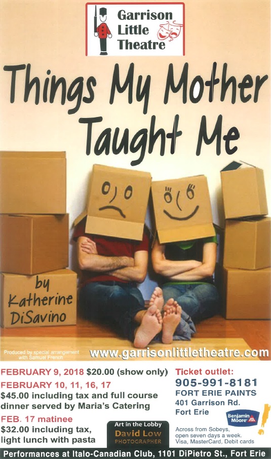 Things My Mother Taught Me Tickets Available